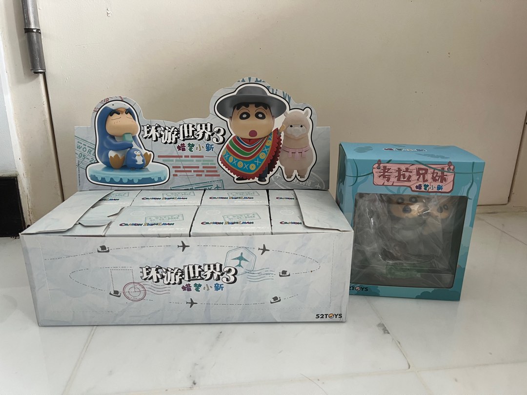 Shin Chan blind box - world tour v3, Hobbies & Toys, Toys & Games on ...