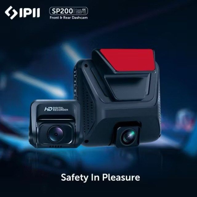 Sipii SP200 front and back dashcam (USED), Auto Accessories on Carousell