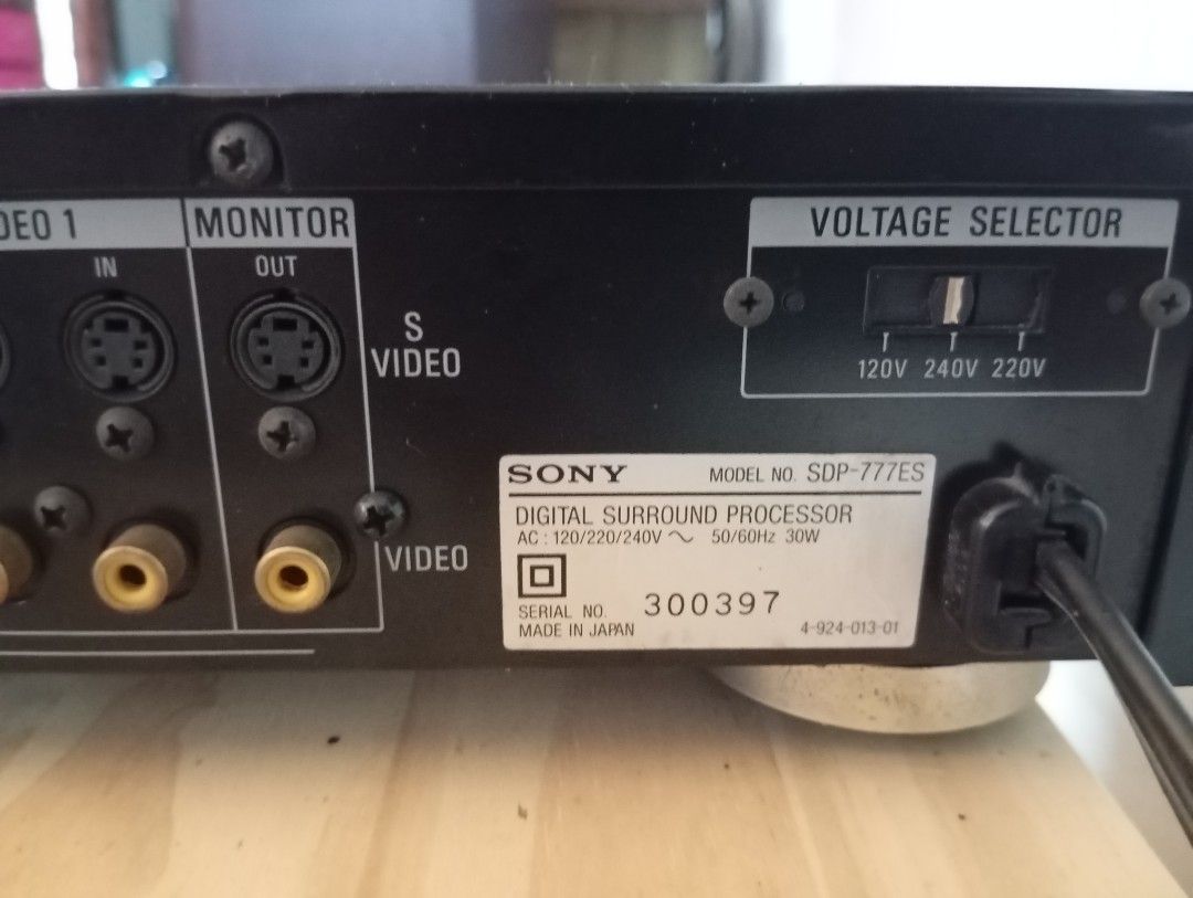 Sony DSP Digital Sound Processor, Audio, Other Audio Equipment on Carousell