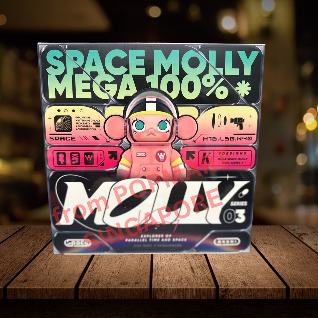 Space Molly 100% series 3/v3 (sealed set), Hobbies & Toys, Toys & Games ...