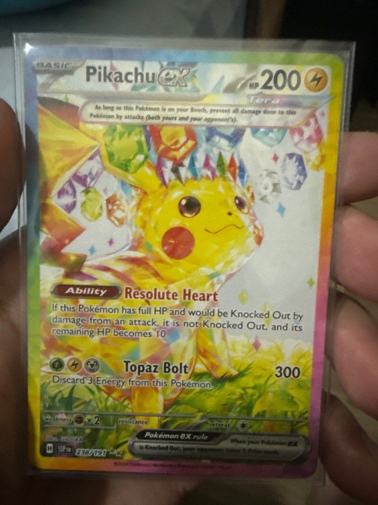 Surging Spark Pikachu SIR 238/191, Hobbies & Toys, Toys & Games on ...