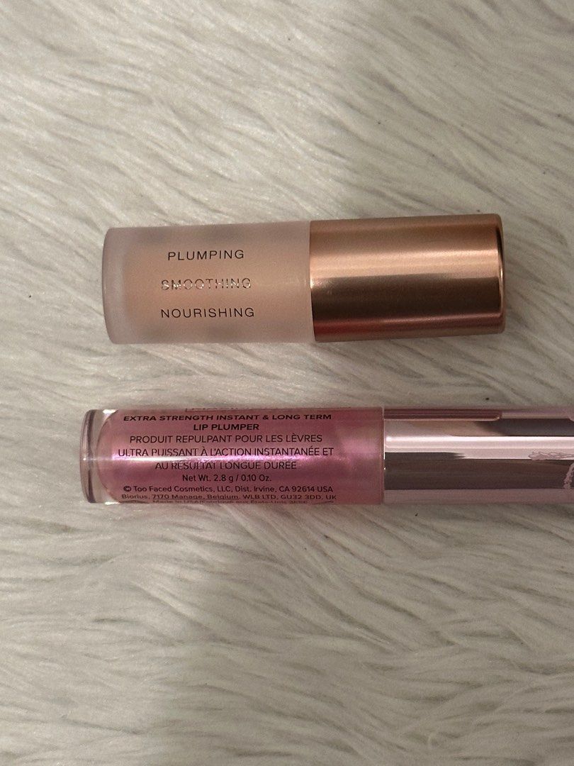 Too face lip injection and Lawless forget the filler plumping gloss in ...