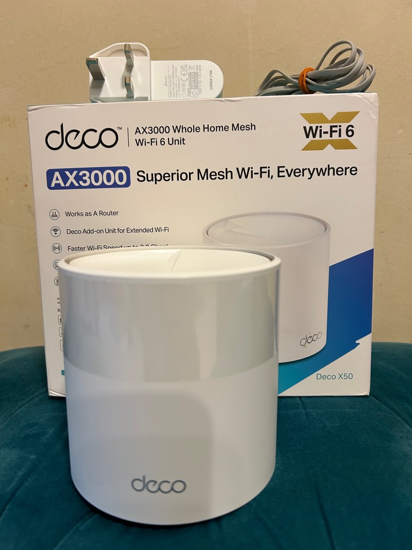 Tp-link Deco X50 Mesh Wifi 6, Computers & Tech, Parts & Accessories ...