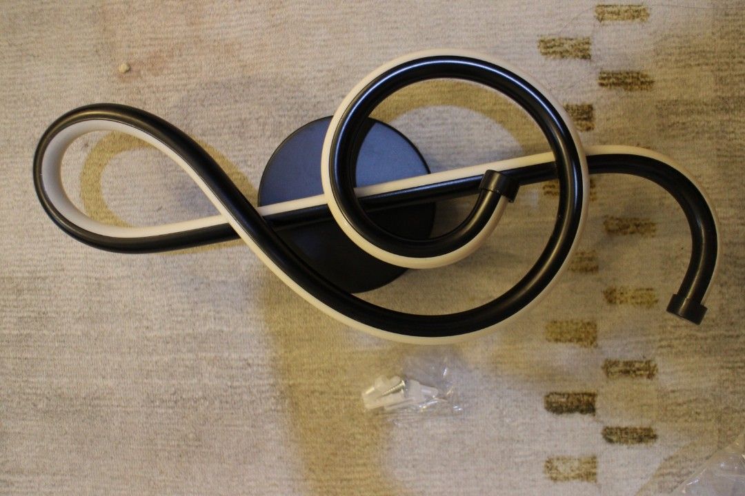 Treble clef lighting wall, Furniture & Home Living, Lighting & Fans ...