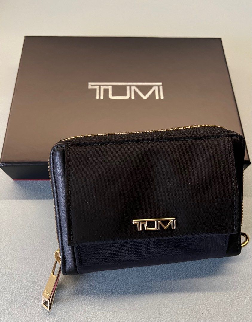 TUMI Voyageur SLG Tri Fold Zip Around Wallet on Carousell