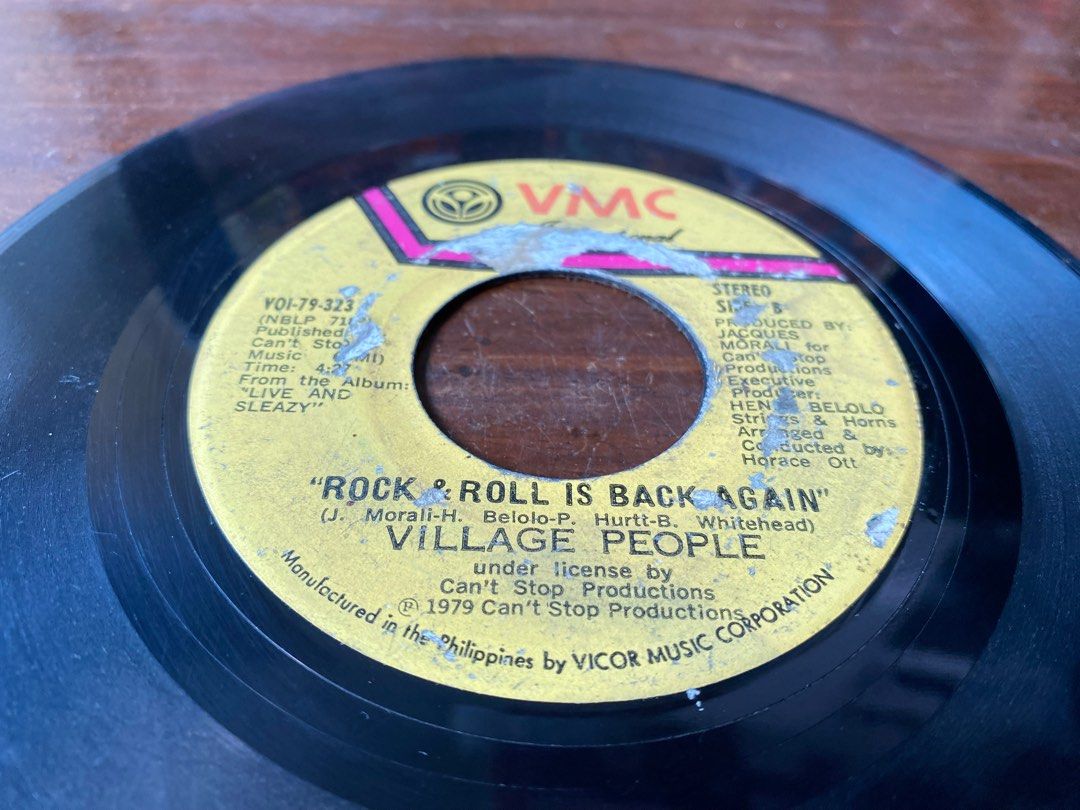 VILLAGE PEOPLE - Sleazy / Rock & Roll is back again - Original Music ...