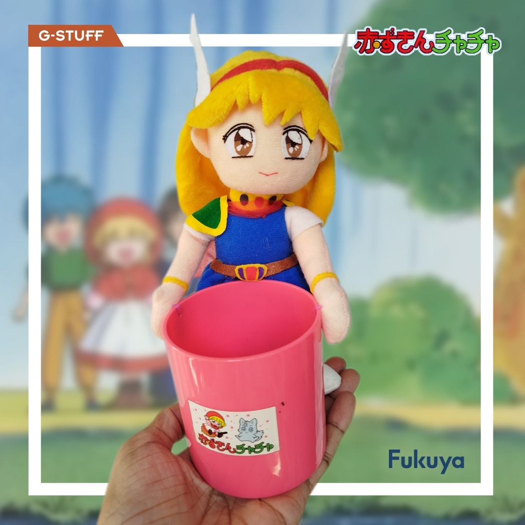 Vintage Akazukin Chacha Organizer/ Pen Holder Retro Anime Plush Toy ...
