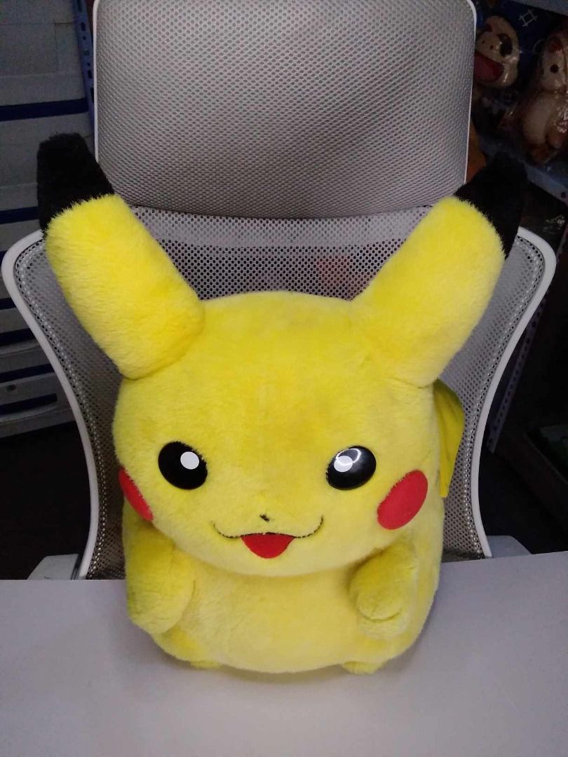 VINTAGE Classic Jumbo Fat Pikachu Version 2 Pokemon Plush Toy (Tomy ...