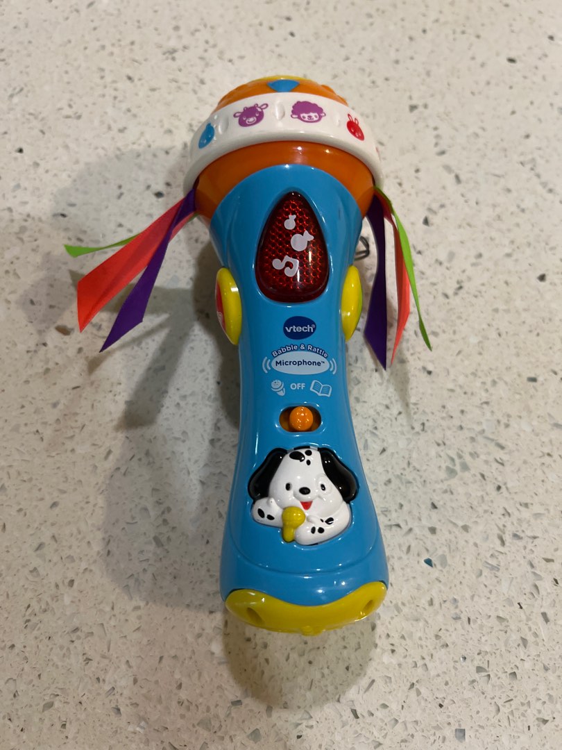 VTech baby microphone, Babies & Kids, Infant Playtime on Carousell