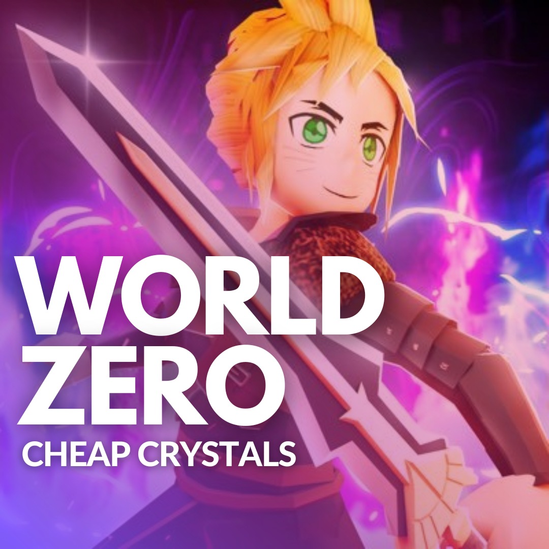 WORLD ZERO CRYSTALS | CHEAP | tags (ignore): Bloxburg Nitro RPG Roblox ...