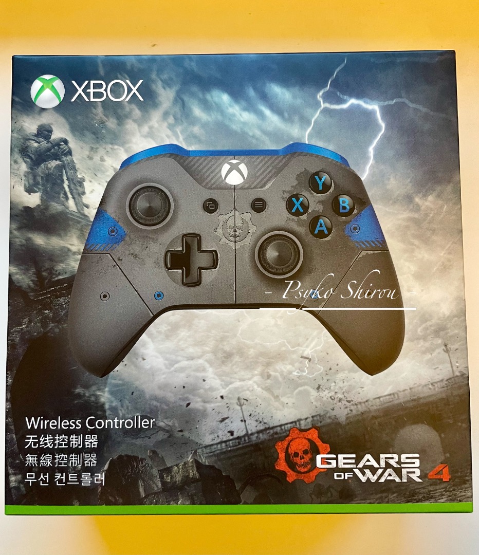 Xbox One Wireless Controller - Gears Of War 4 JD Fenix Limited Edition ...