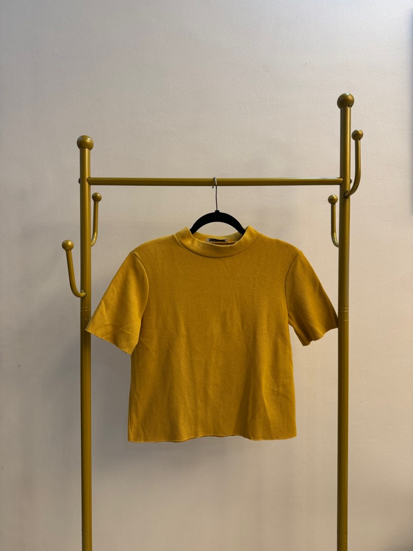 Zara turtle neck, Women's Fashion, Tops, Blouses on Carousell