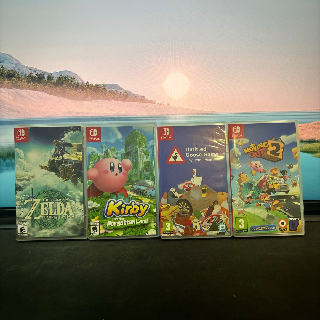 Zelda TOTK Kirby and The Forgotten Land Moving Out 2 Untitled Goose ...