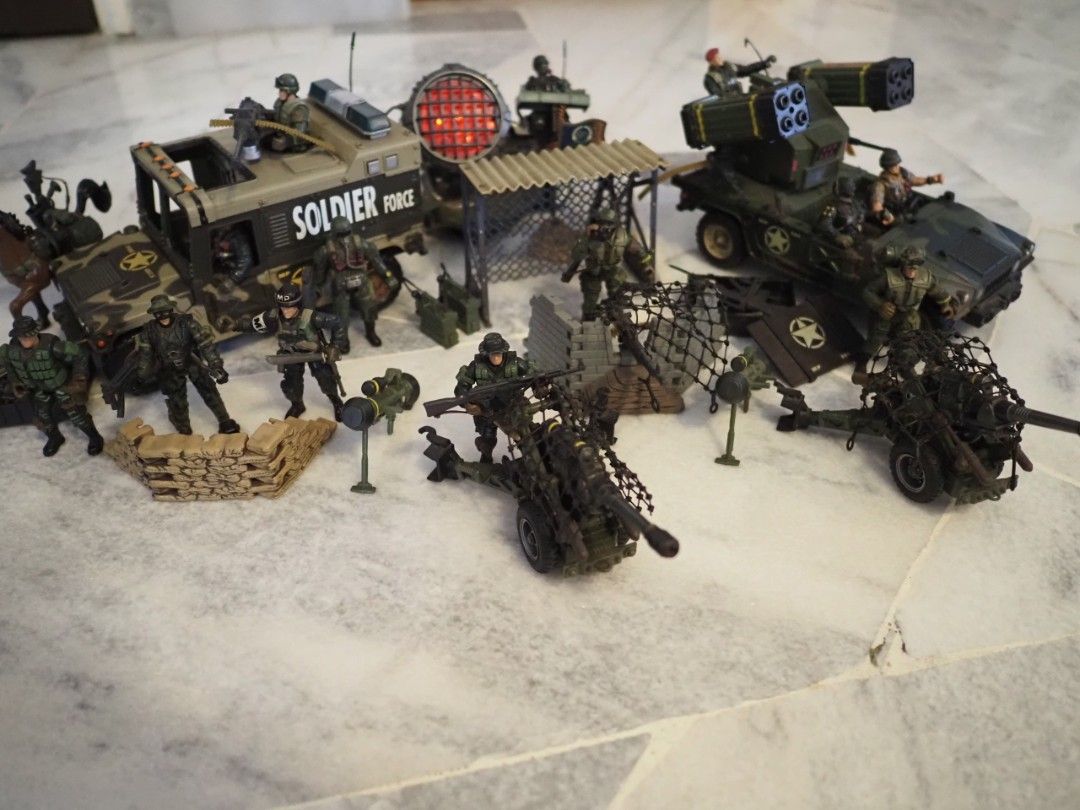 3 inch Toy Soldiers Set, Hobbies & Toys, Toys & Games on Carousell