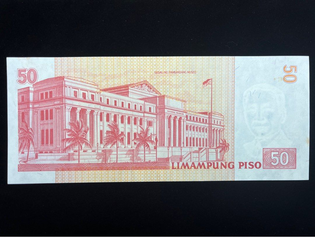 50 Fifty pesos bill Limampung Piso NDS series lucky number combo ...