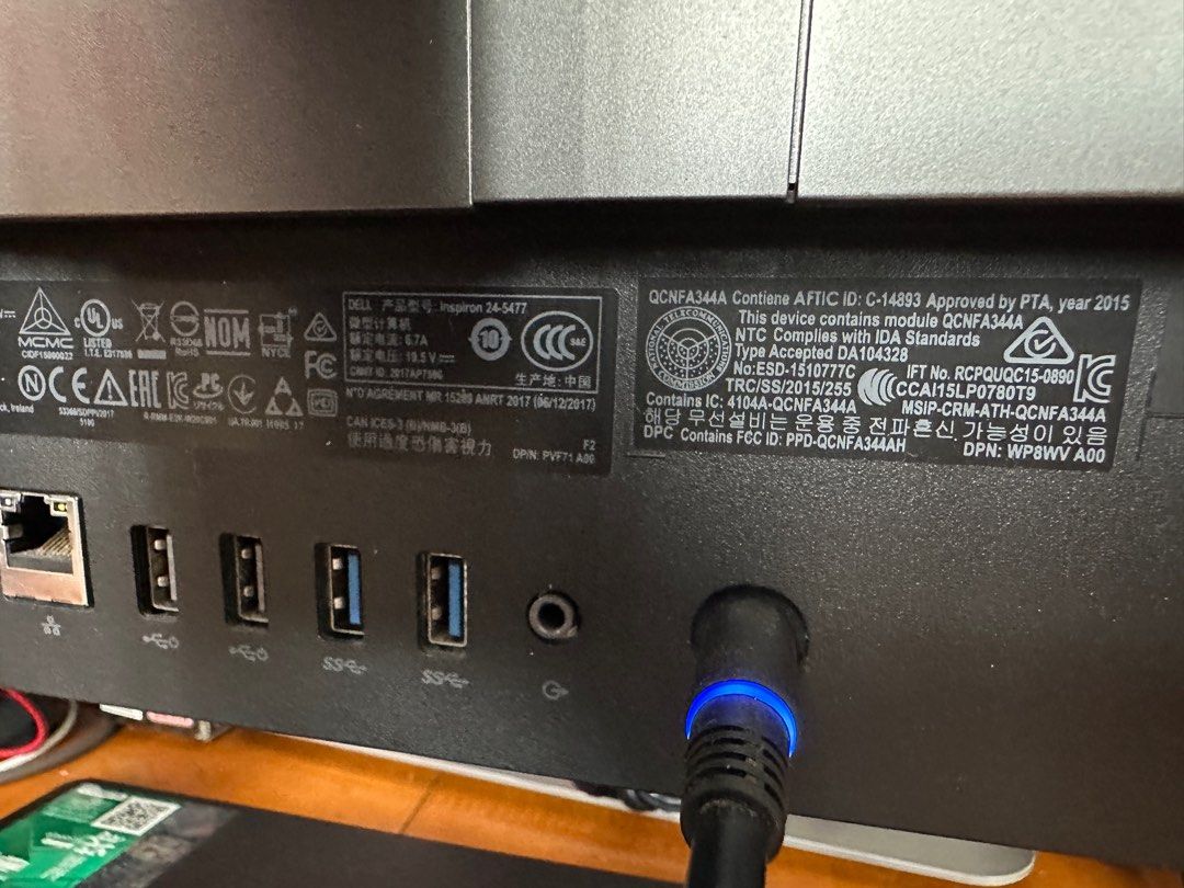 "清屋快走" Dell Inspiron 5477 AIO Series 三合一 桌上電腦 All in one desktop 一體機 ...
