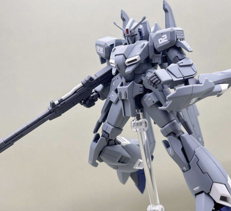 高達模型 HGUC HG Z plus Gundam UC Ver. 水貼 消光 所見所得 完成品, 興趣及遊戲, 玩具 & 遊戲類 - Carousell