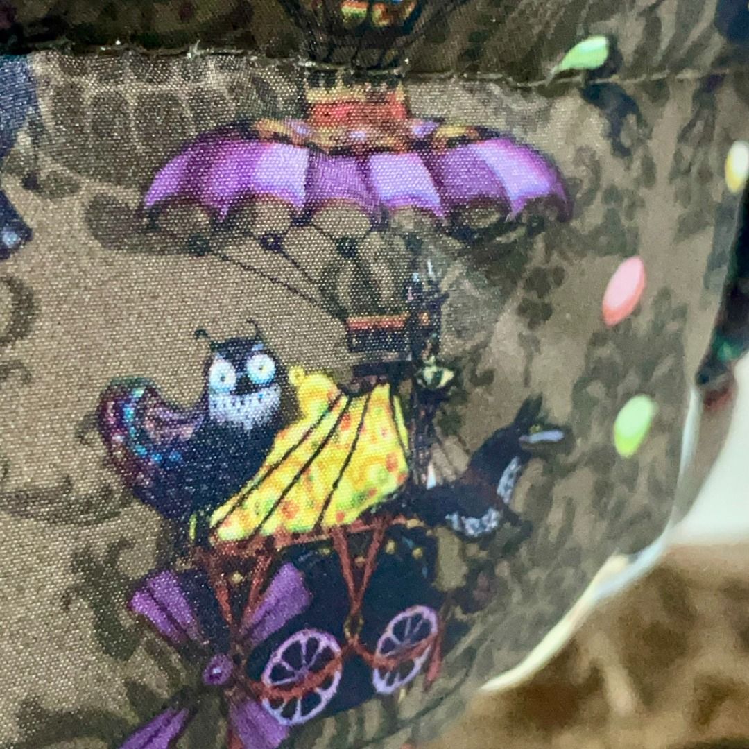 ⚜️ LIMITED EDITION ARTISAN SERIES PUFFER BAG Klaus Haapaniemi x Rootote ...