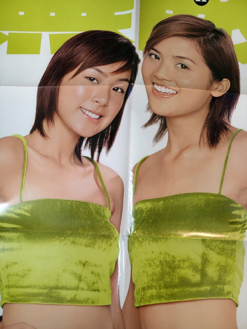 冇貼過 Twins 海報 壹本便利 56*82cm（Twins 蔡卓妍 鍾欣桐 阿Sa 阿Gil 阿嬌 Charlene Gillian）, 興趣及遊戲, 收藏品及紀念品, 明星周邊 ...