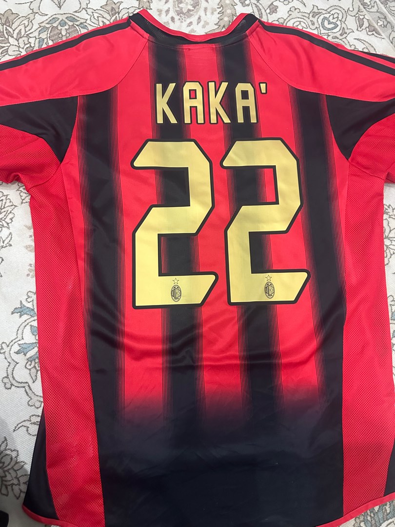 AC Milan 2004/2005 Kaka, Men's Fashion, Activewear on Carousell