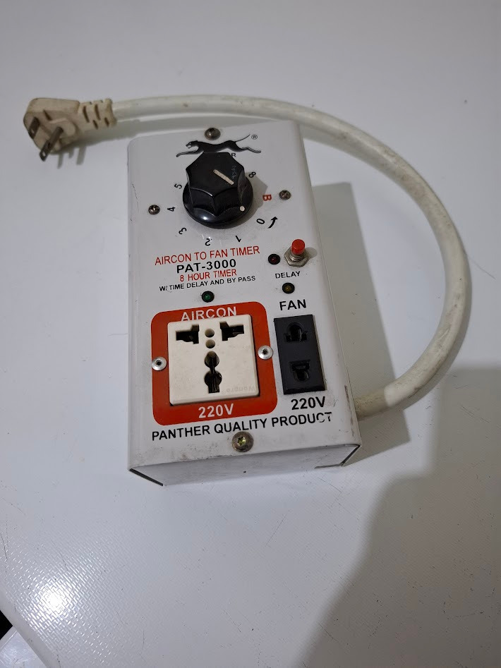 Aircon to Fan Timer switch, TV & Home Appliances, Air Conditioning and ...