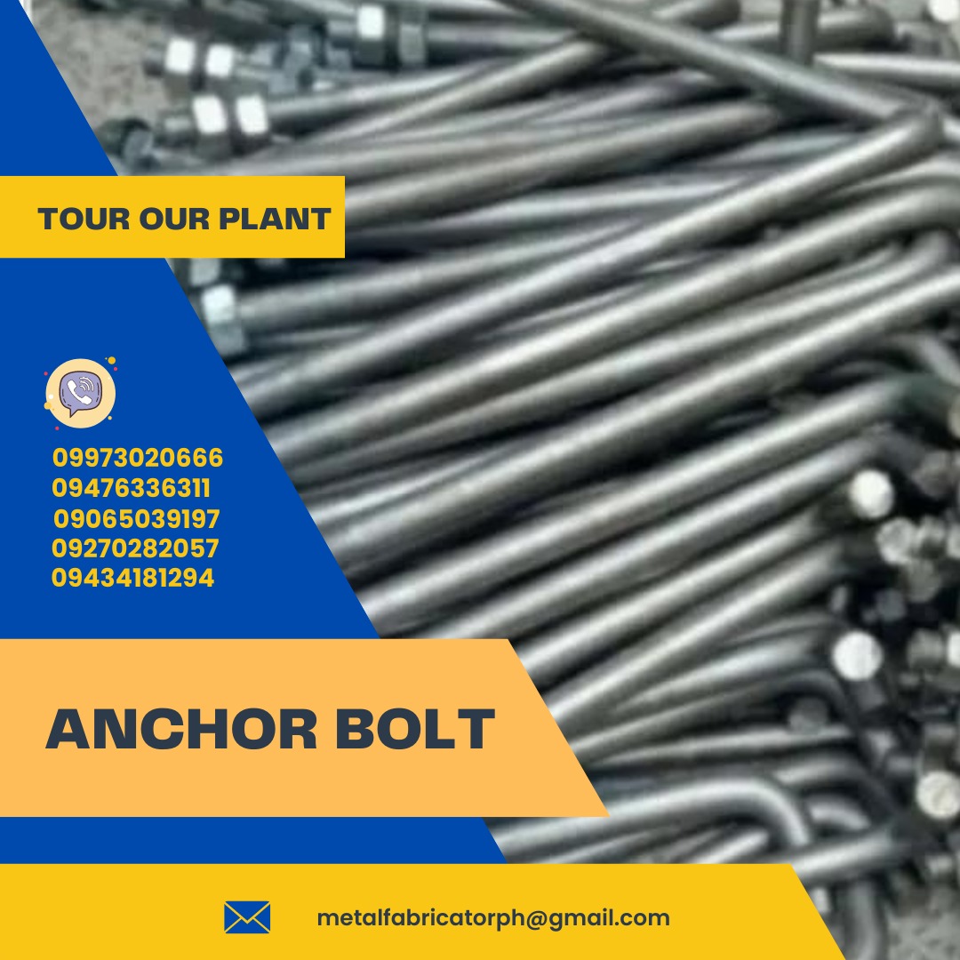 Anchor Bolt | Base Plate | Stiffener Plate | Shafting | U-Bolt | Metal ...