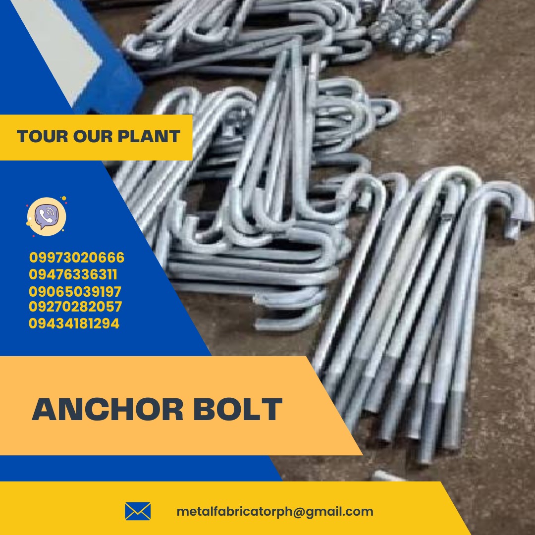 Anchor Bolt | HSS Steel | Steel Pipe Casing | Metal Fabrication ...