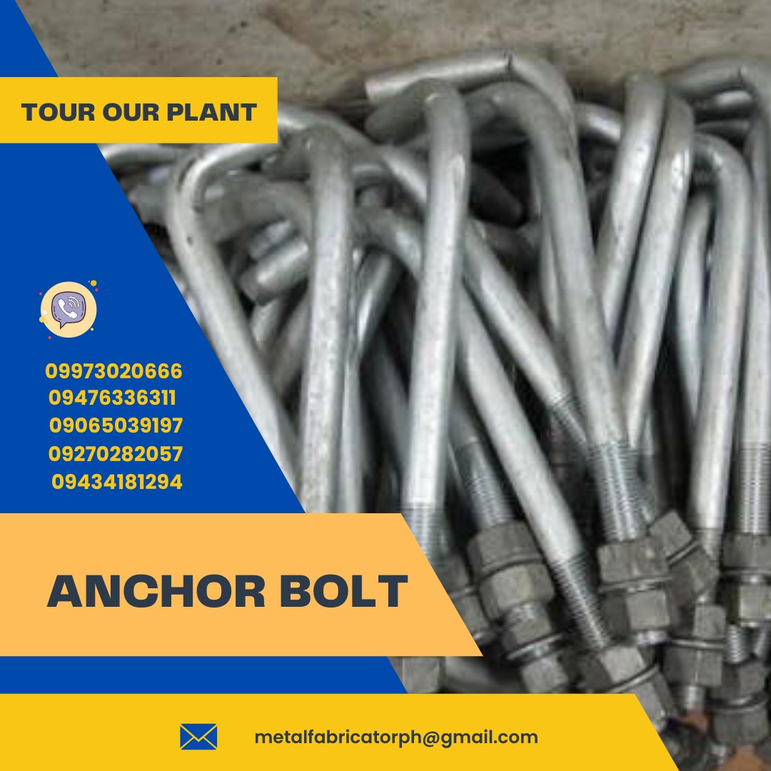 Anchor Bolt | Stiffener Plate | Steel Pipe Casing | Round Bar | Flat ...