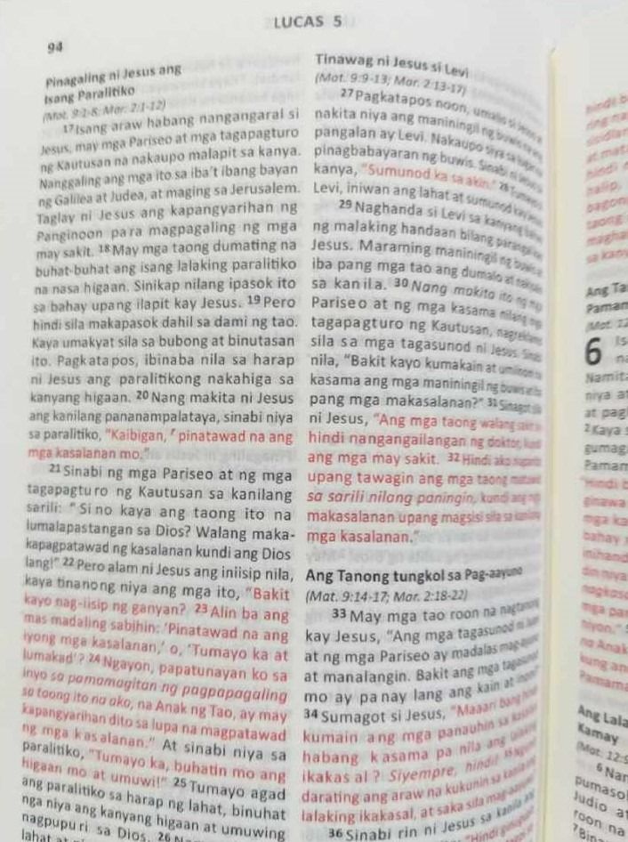 Ang Salita ng Dios (ASD) Biblia in Compact Hardbound Copy, Hobbies ...