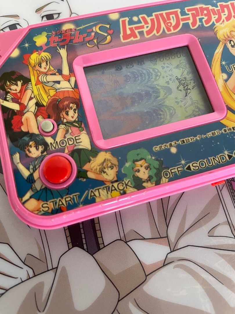 Anime retro Sailor Moon LCI handheld game Bandai 1994, 電子遊戲, 電子遊戲機, 其他 ...
