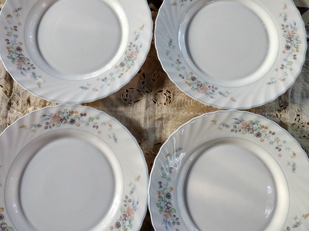 Arcopal Victoria Dinner Plates, Furniture & Home Living, Kitchenware ...