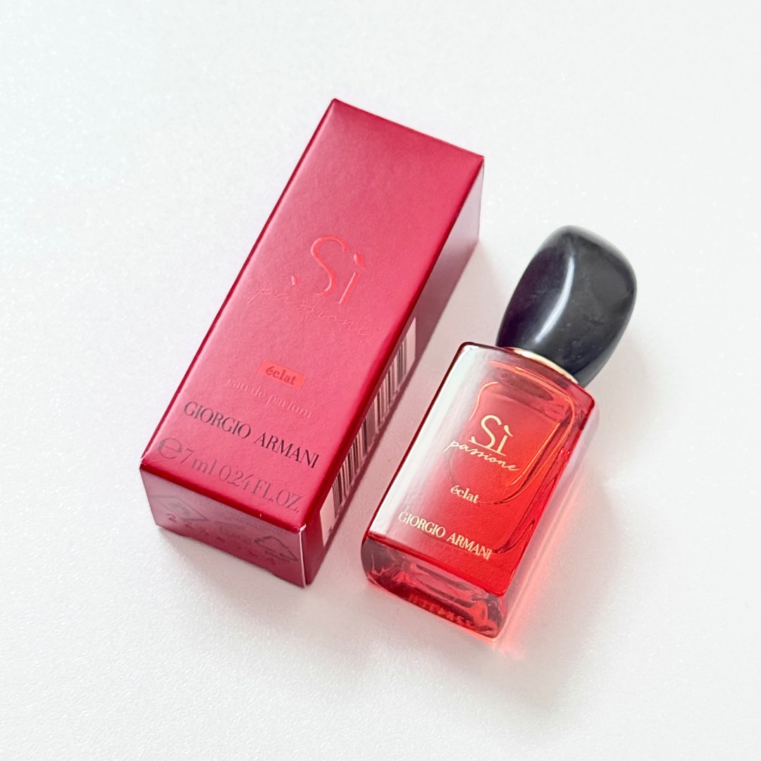 Armani Si eclat 7ML Perfume Miniature, Beauty & Personal Care ...