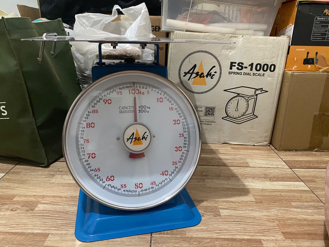 Asahi 100kg weighing scale, Health & Nutrition, Health Monitors ...