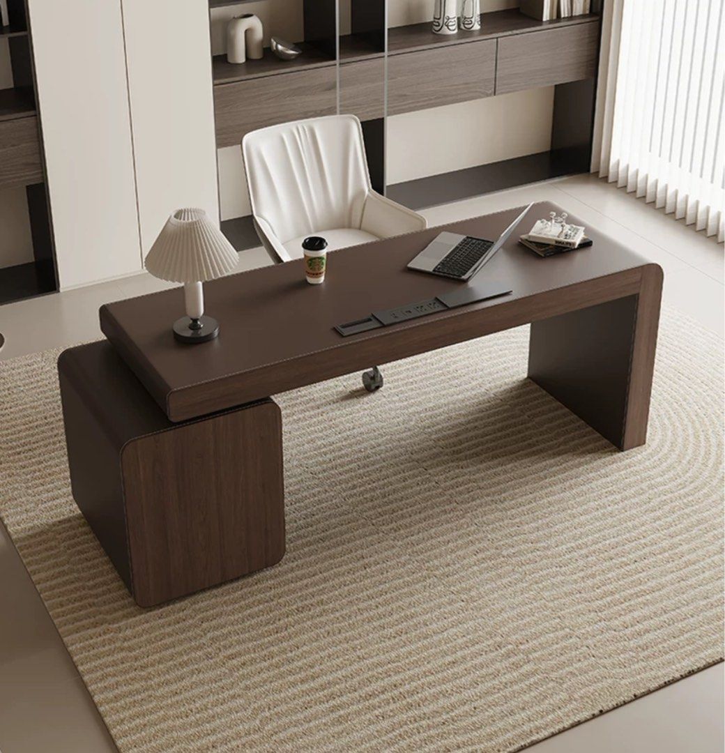 ASTON Modern Study Table, Furniture & Home Living, Furniture, Tables ...
