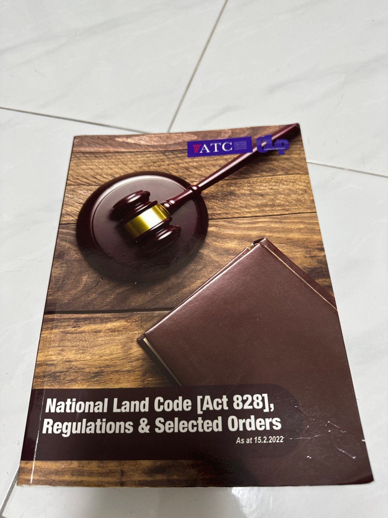 CLP ATC Statute Book - National Land Code (NLC) 2022, Hobbies & Toys ...