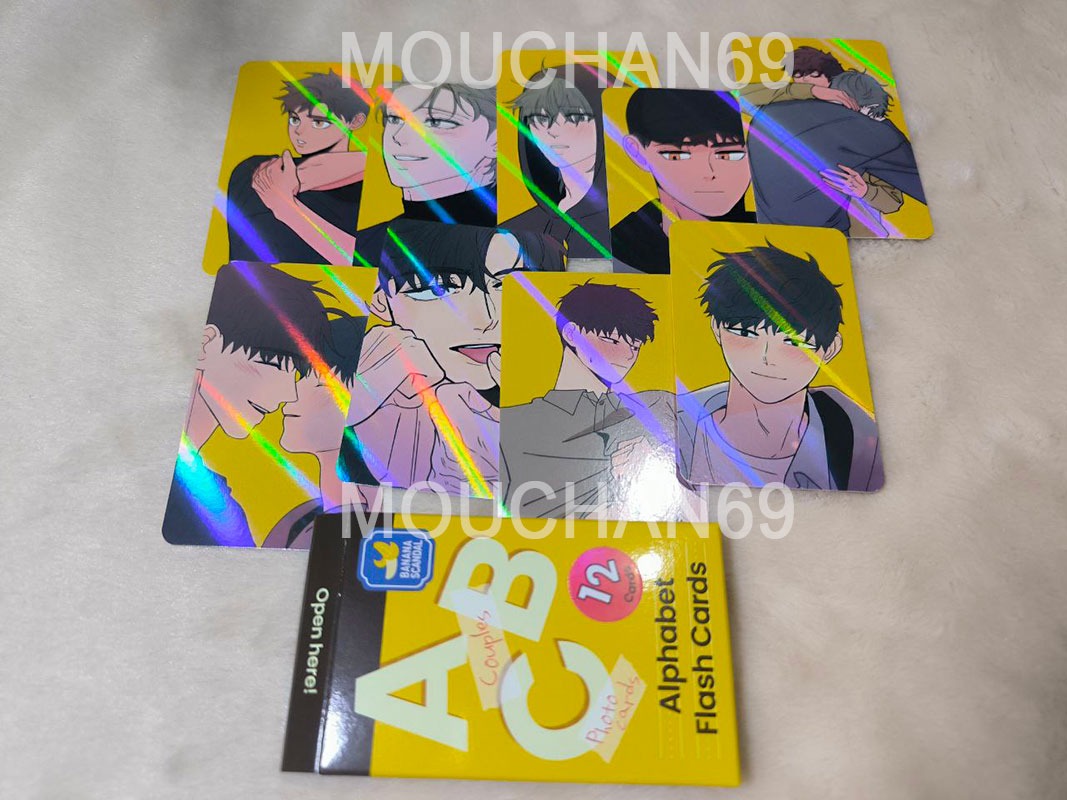 Banana Scandal Alphabet Flash Card Photocards BL Yaoi Dojin Taehwan ...