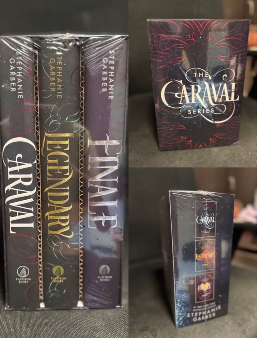Caraval Legendary Finale Hard Bound Hard Cover Set, Hobbies & Toys ...