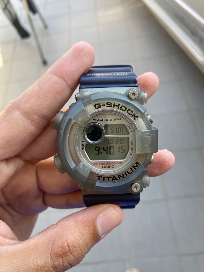 Casio g shock frogman dw 8200, Men's Fashion, Watches & Accessories ...