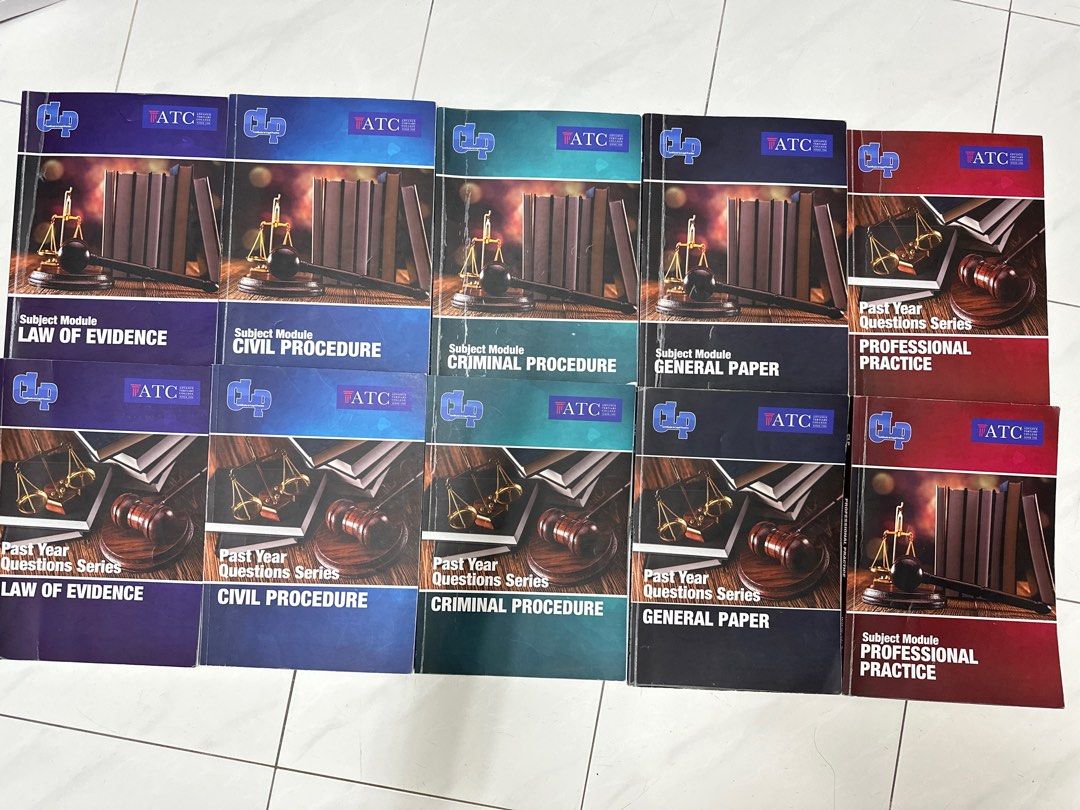 CLP ATC subject module and PYQ series (ALL SUBJECTS), Hobbies & Toys ...