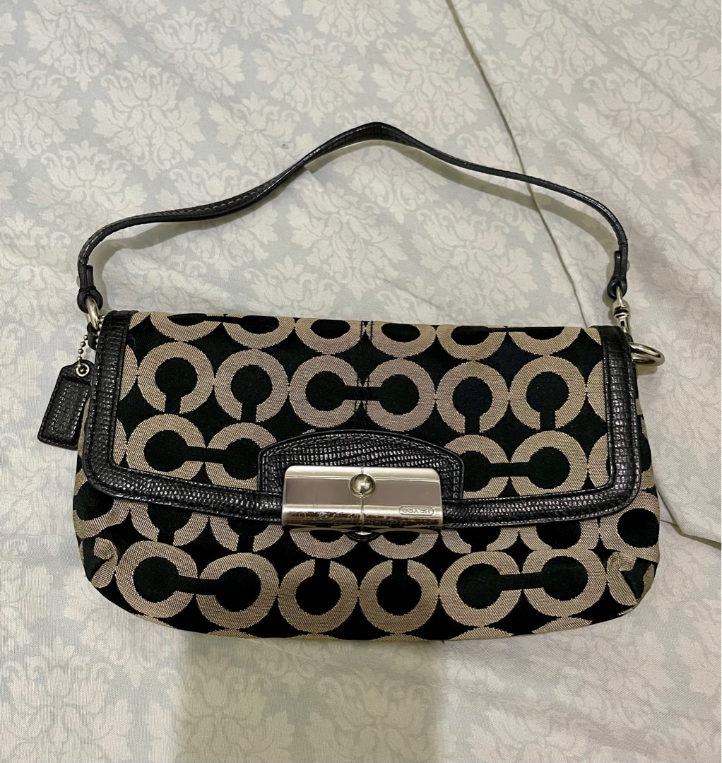 Coach Clutch Bag, Luxury, Bags & Wallets on Carousell