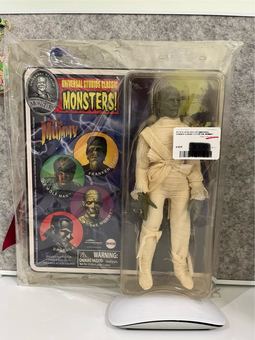 Diamond universal classic monster the mummy, Hobbies & Toys, Toys ...