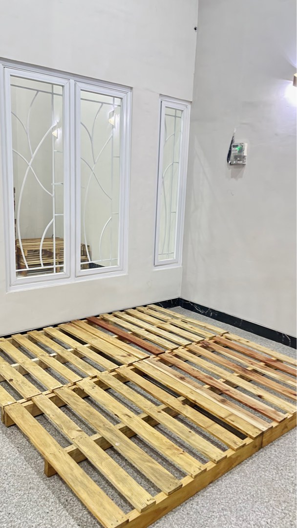 Dipan alas tatakan kasur palet kayu jati belanda ranjang tempat tidur ...