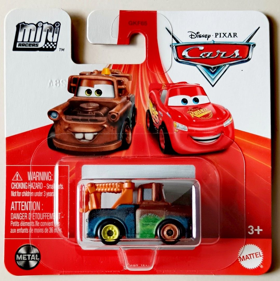 DISNEY PIXAR CARS MINI RACERS Mater Diecast 1:110 Scale, Hobbies & Toys ...