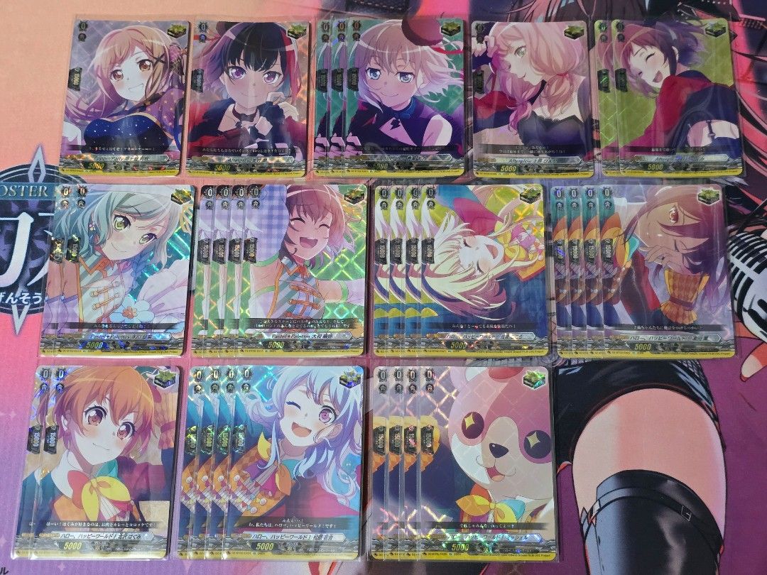 DZBT02 Bang Dream Critical Triggers, Vanguard, EX, Signature, Signed, SP, RRR, Hobbies & Toys ...