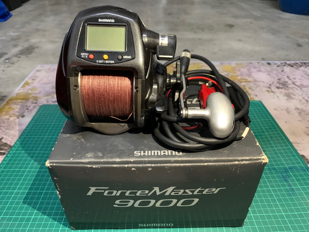 Electric reel Shimano force Master 9000, Sports Equipment, Fishing on ...