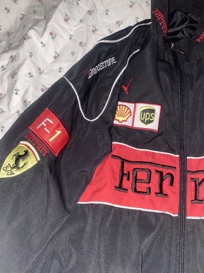 RUSH! F1 Scuderia Ferrari Jacket, Men's Fashion, Coats, Jackets and ...