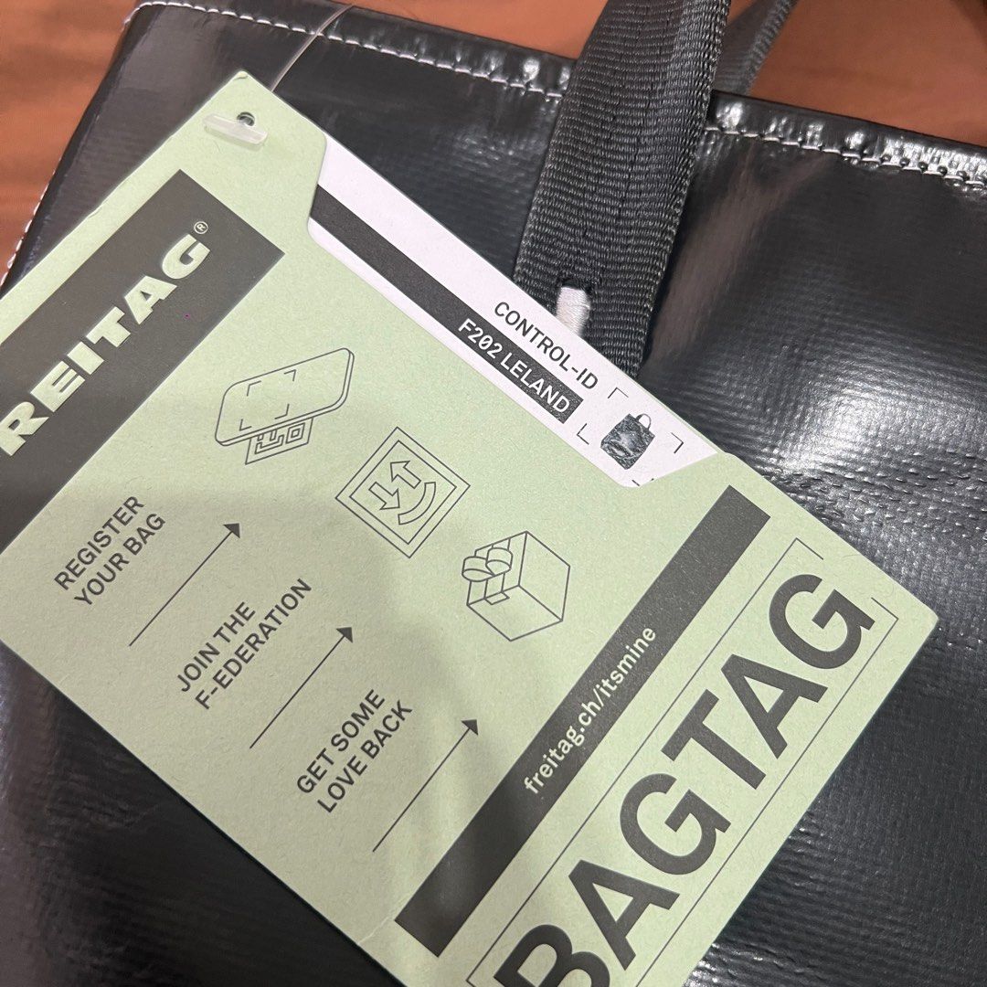 Freitag F202 LELAND (All Black) NEW With tag, Men's Fashion, Bags ...