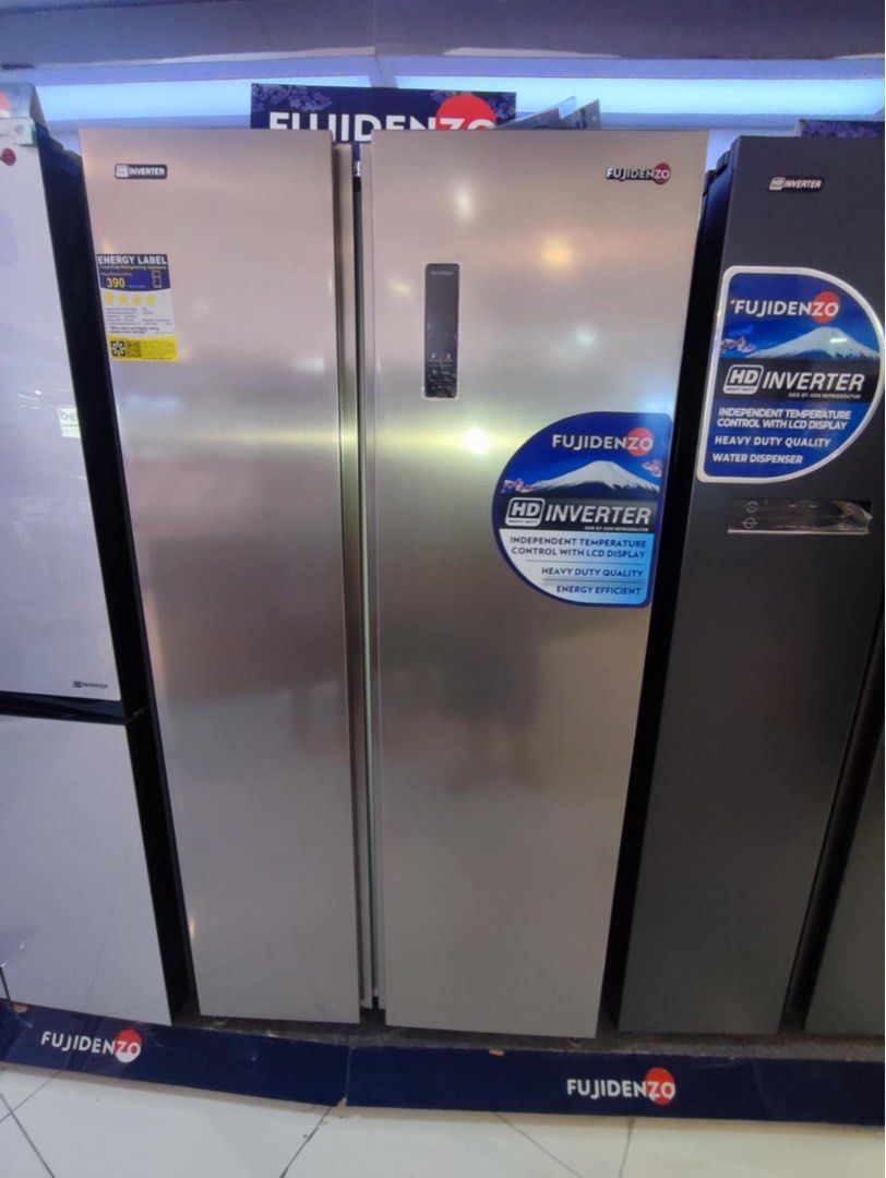 FUJIDENZO HD Inverter Side by Side and Multi Door Refrigerator ISR-20SS ...
