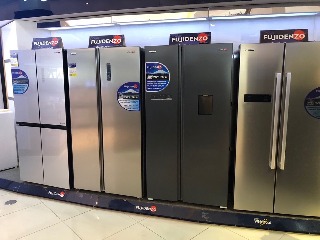 FUJIDENZO HD Inverter Side by Side and Multi Door Refrigerator ISR-20SS ISR-17SS IFR-15SS IFR ...