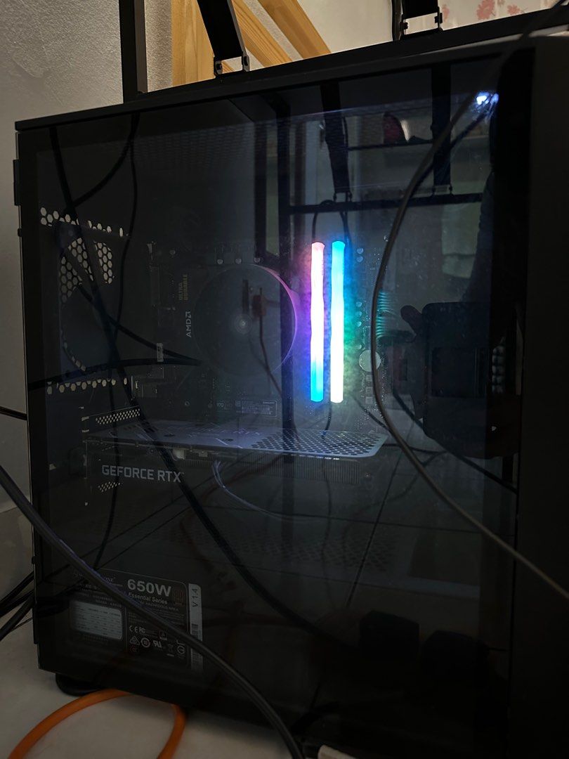 Full Set Gaming PC Desktop Ryzen R5 3600 + RTX3060ti, Computers & Tech ...